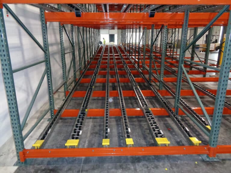 Pallet Flow Racking Systems | REB Storage Systems