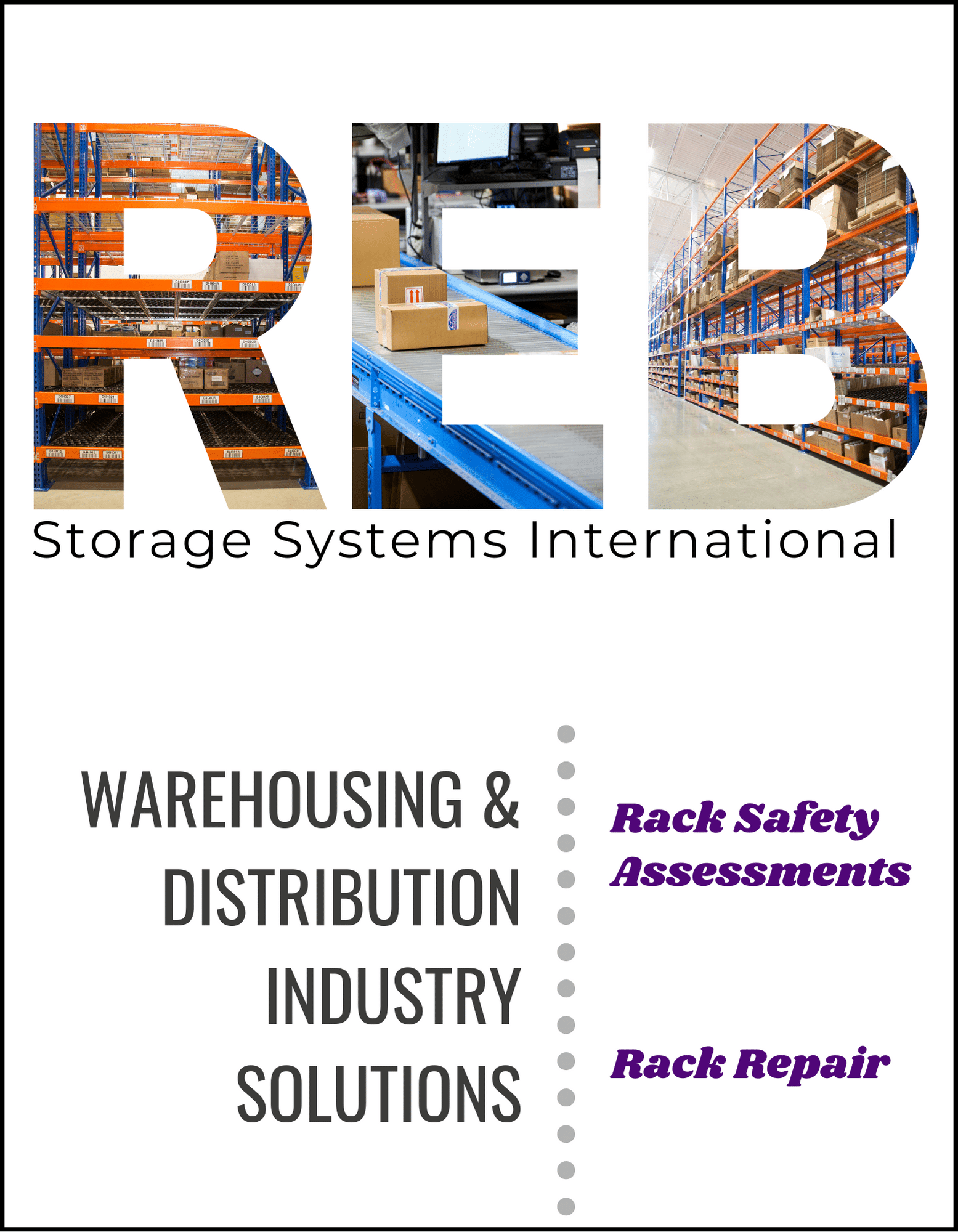 Rack Repair and Safety Assessment Brochure | REB Storage Systems