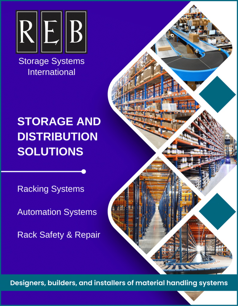Material Handling Systems and Services Brochure | REB Storage Systems