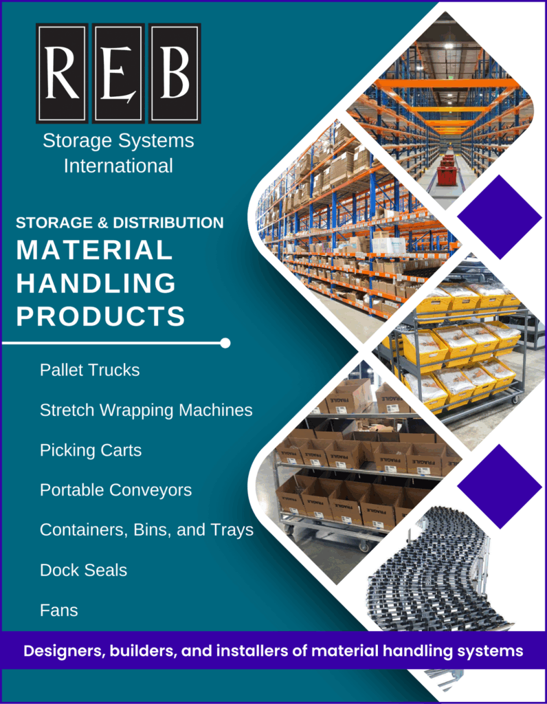 Material Handling Products Brochure | REB Storage Systems