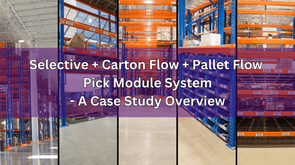 Selective + Carton Flow + Pallet Flow Pick Module System - A Case Study ...